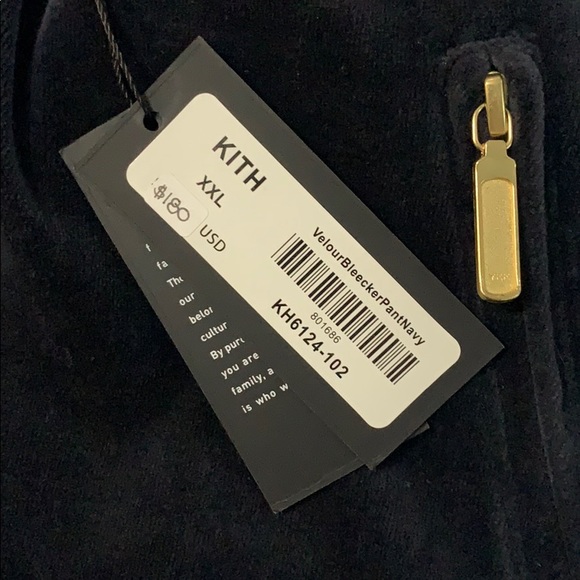 Kith | Pants | Kith Velour Bleecker Jogger Pants | Poshmark